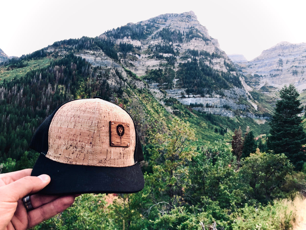 Cork Cap- Cork Hat w/ WL Wood patch – WoodLeon